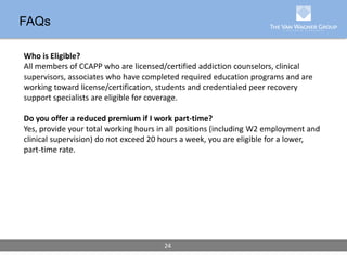 Van Wagner CCAPP Presentation - RPG | PPTX