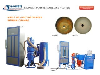 EQUIPMENT FOR EXTINGUISHER & CYLINDER MAINTENANCE AND TESTING / CLEAN ...
