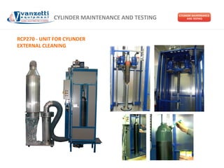 EQUIPMENT FOR EXTINGUISHER & CYLINDER MAINTENANCE AND TESTING / CLEAN ...