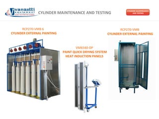 EQUIPMENT FOR EXTINGUISHER & CYLINDER MAINTENANCE AND TESTING / CLEAN ...