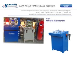 EQUIPMENT FOR EXTINGUISHER & CYLINDER MAINTENANCE AND TESTING / CLEAN ...