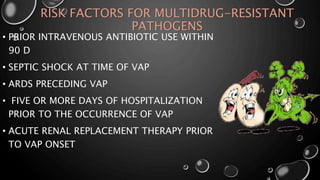 ventilator acquired pneumonia | PPTX