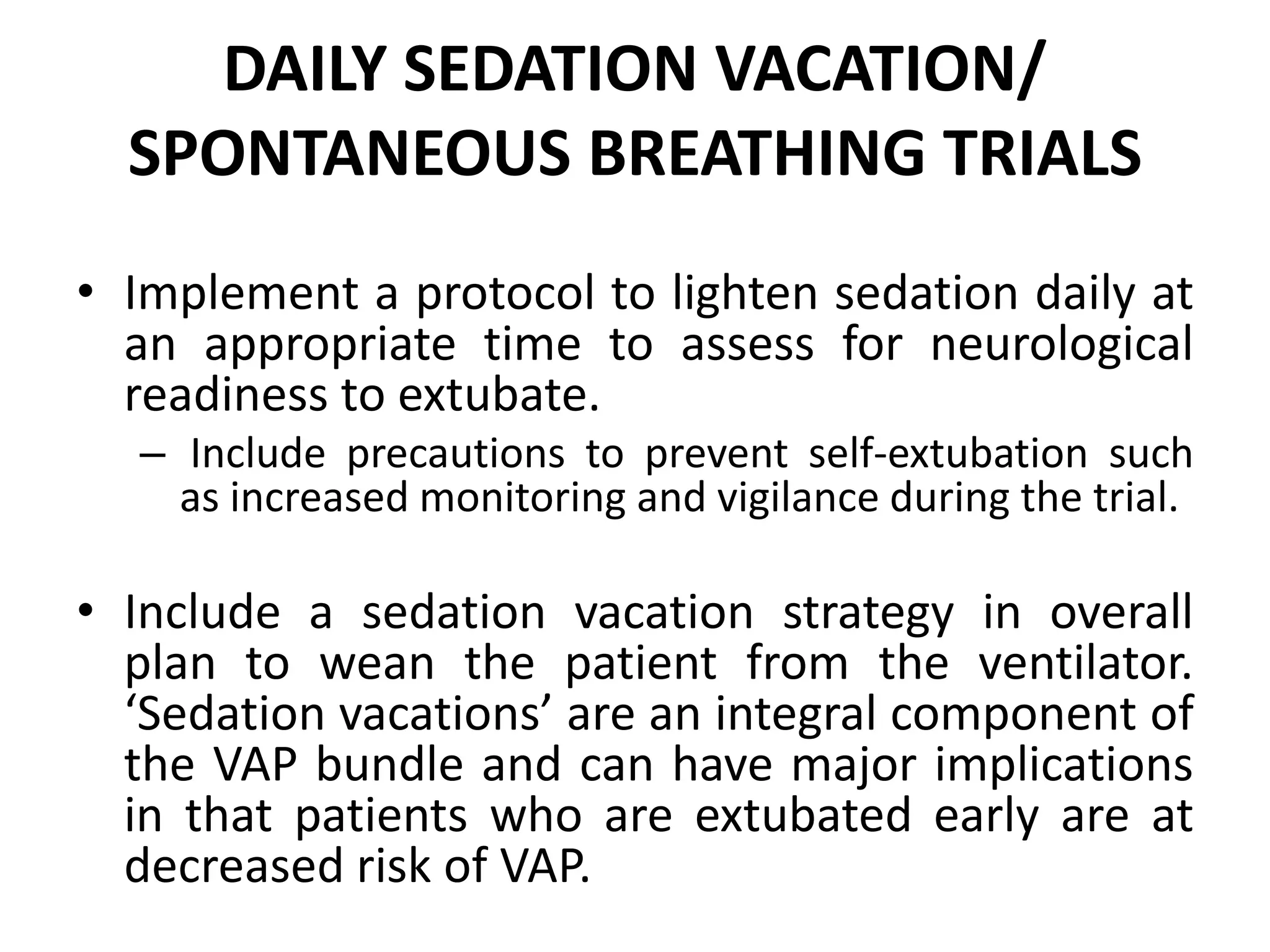 VAP BUNDLE, VENTILATOR ASSOCIATED PNEUMONIA BUNDLE | PPT
