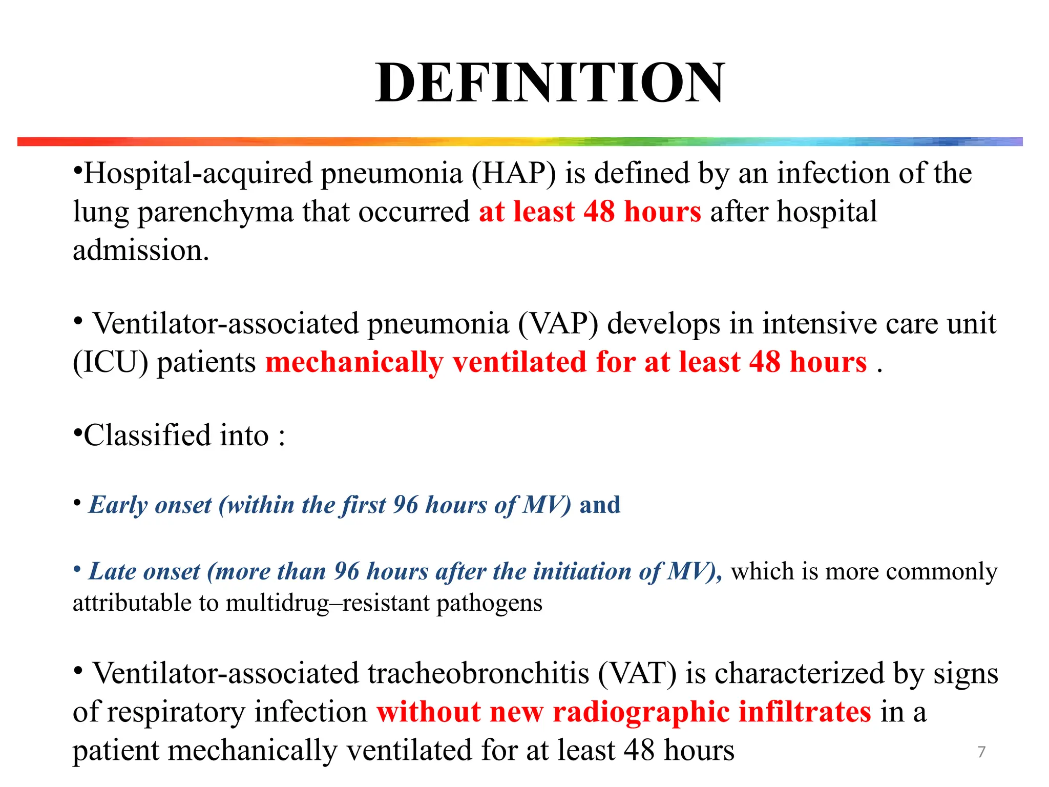 Pneumonia -Ventilator associated pneumonia. | PPTX