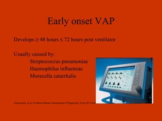 Ventilator Associated Pneumonia | PPT | Physical Therapy | Wellness