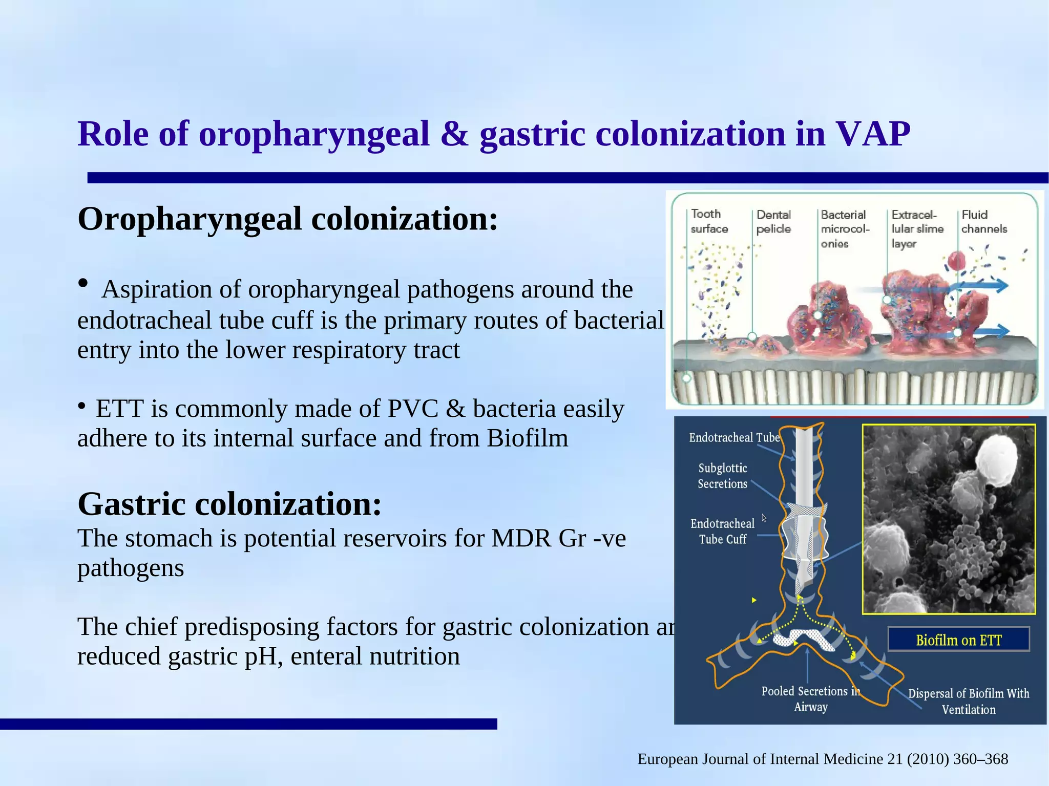 Ventilator Associated Pneumonia (VAP) causes and preventive strategies ...