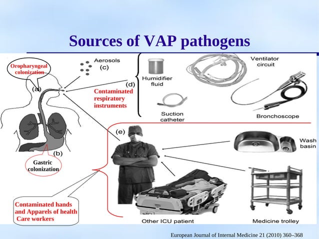 Ventilator Associated Pneumonia (VAP) causes and preventive strategies