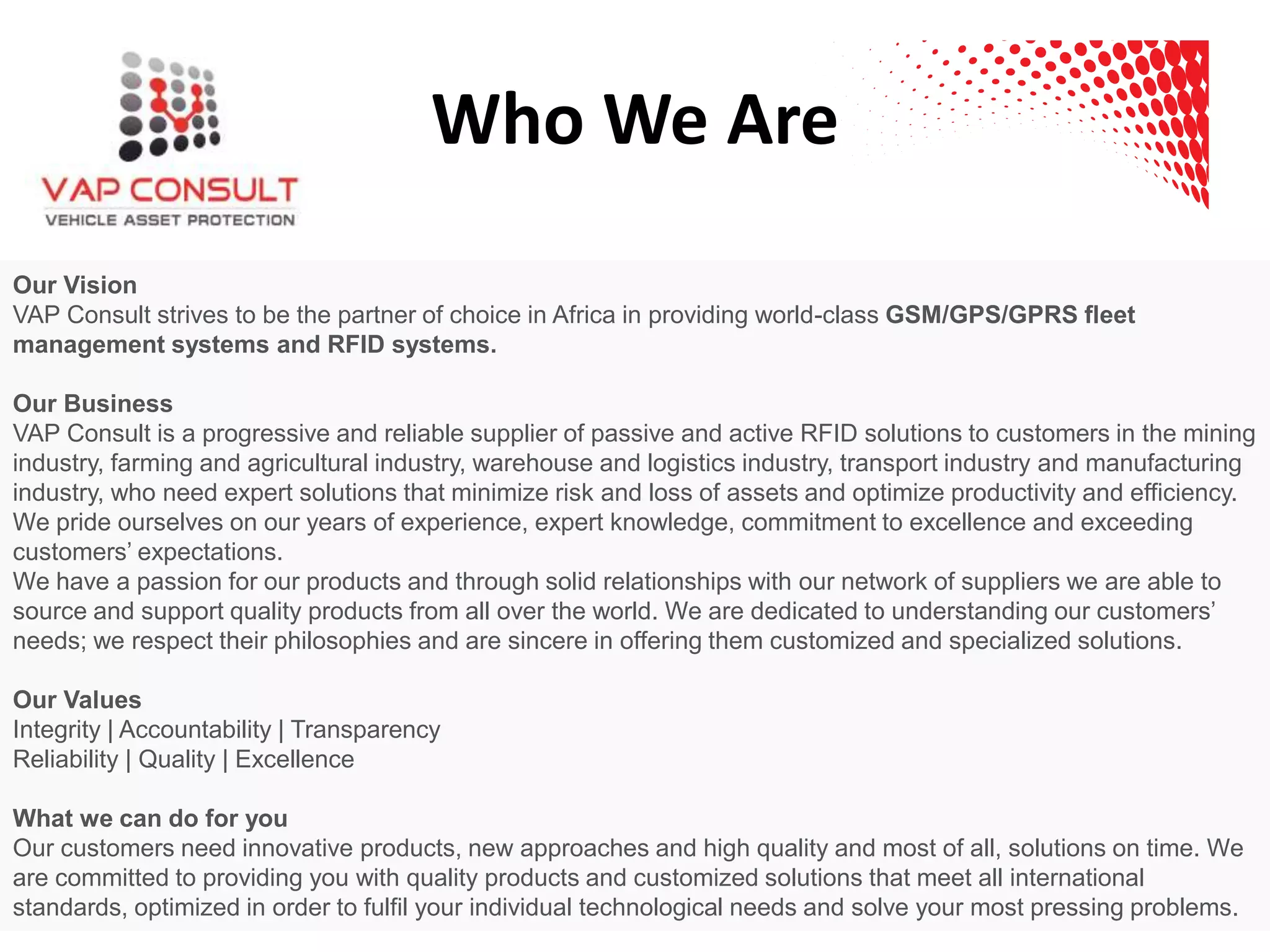 Vap consult 001 (pty) ltd