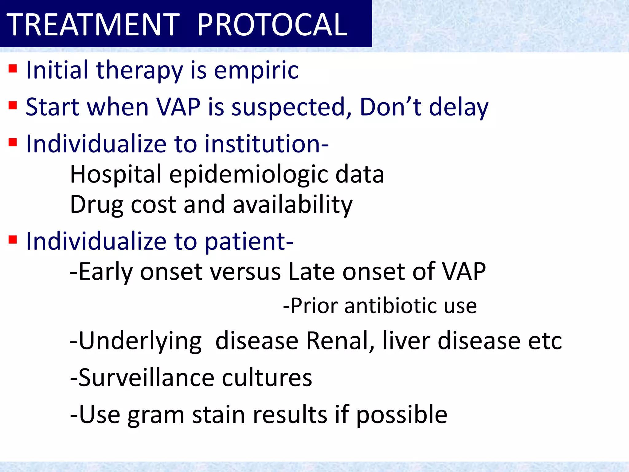ventilator Associated Pneumonia -By Dr.Tinku Joseph | PPTX
