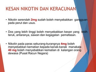 VAPE BAHAYA UNTUK KESIHATAN SEMUA GOLONGAN UMUR DI MALAYSIA | PPTX