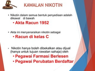 VAPE BAHAYA UNTUK KESIHATAN SEMUA GOLONGAN UMUR DI MALAYSIA | PPTX