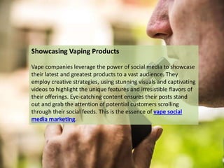 Social Media Marketing Success: Fueling the Vaping Revolution | PPTX