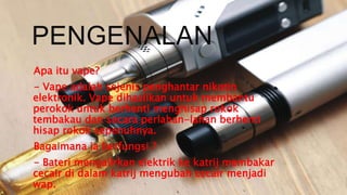 Vape and video a4 cs143 3d | PPTX