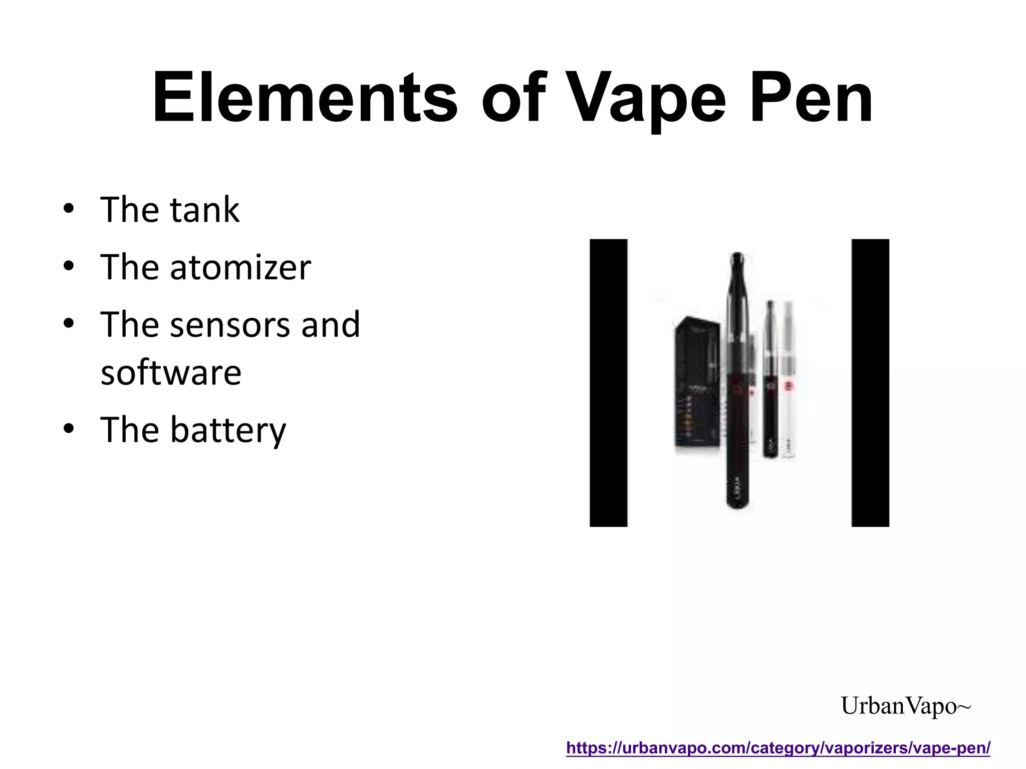 Vape Pen Ppt