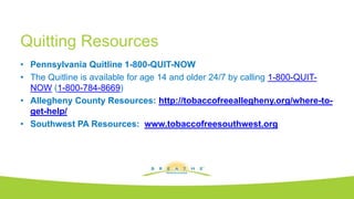 Vaping and E-Cigarette Use | PPTX