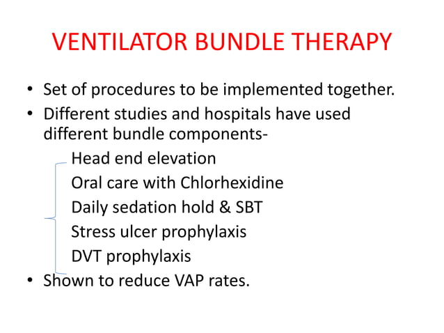 VENTILATOR - ASSOCIATED PNEUMONIA | PPTX | Lung and Respiratory Health ...