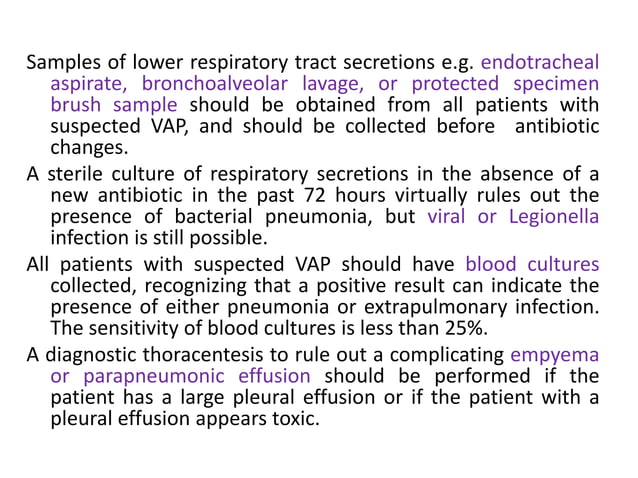 VENTILATOR - ASSOCIATED PNEUMONIA | PPTX | Lung and Respiratory Health ...