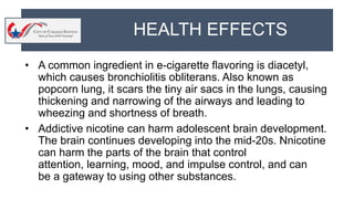 Vaping and the Smoking Ordinance | PPTX