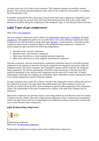 Vapor copressor | DOC | Physics | Science