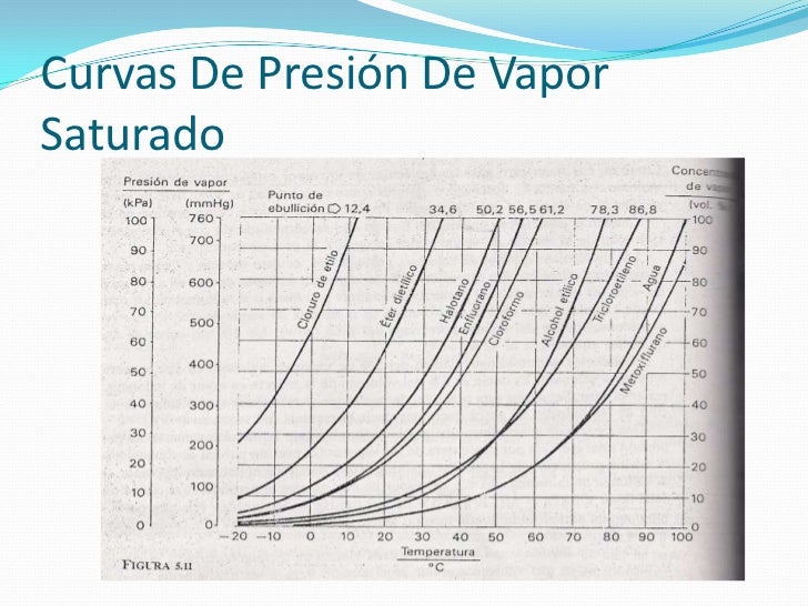 Vaporización y presión del vapor