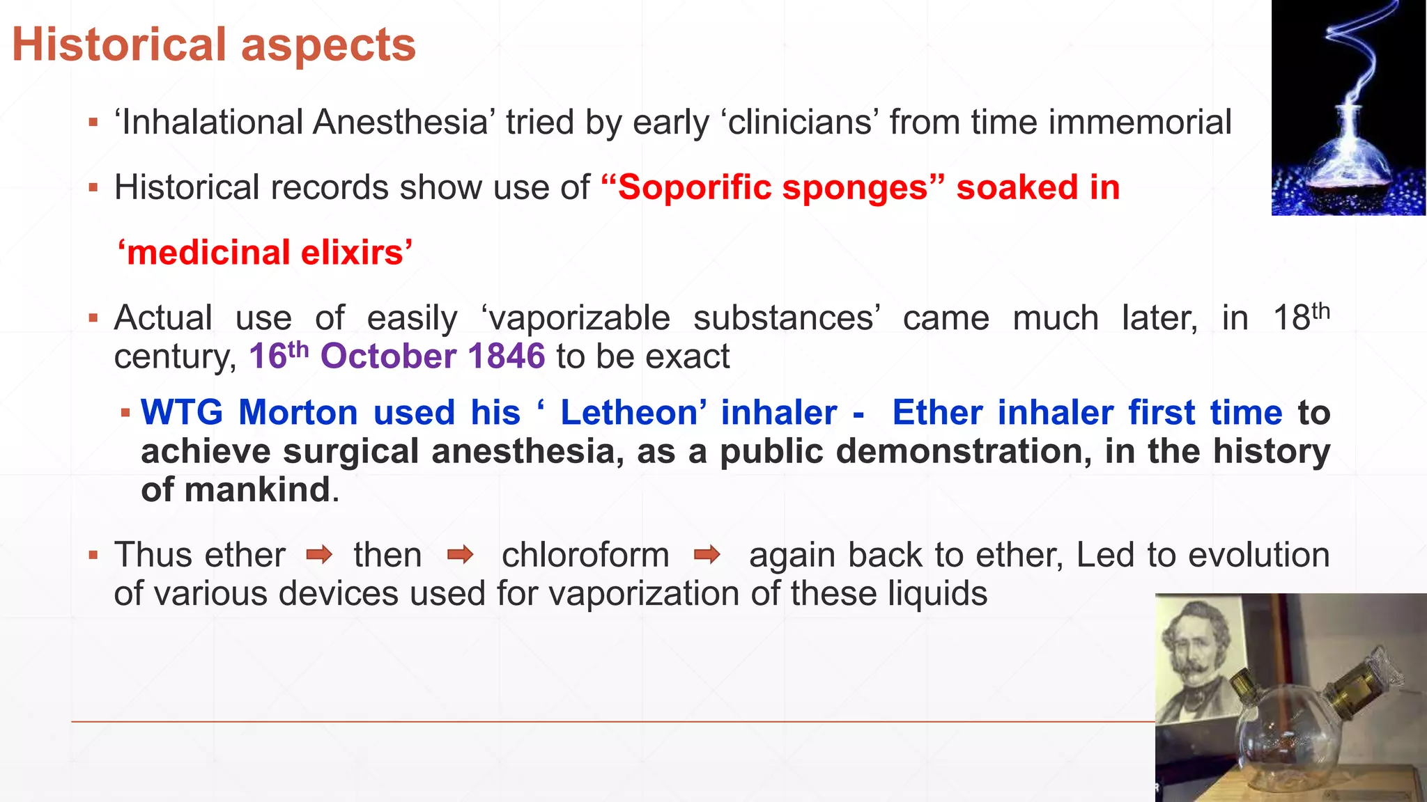 Anaesthesia Vaporizers | PPTX