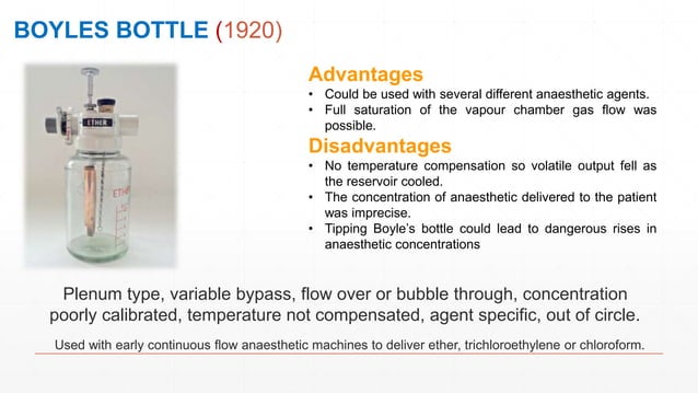 Anaesthesia Vaporizers | PPTX