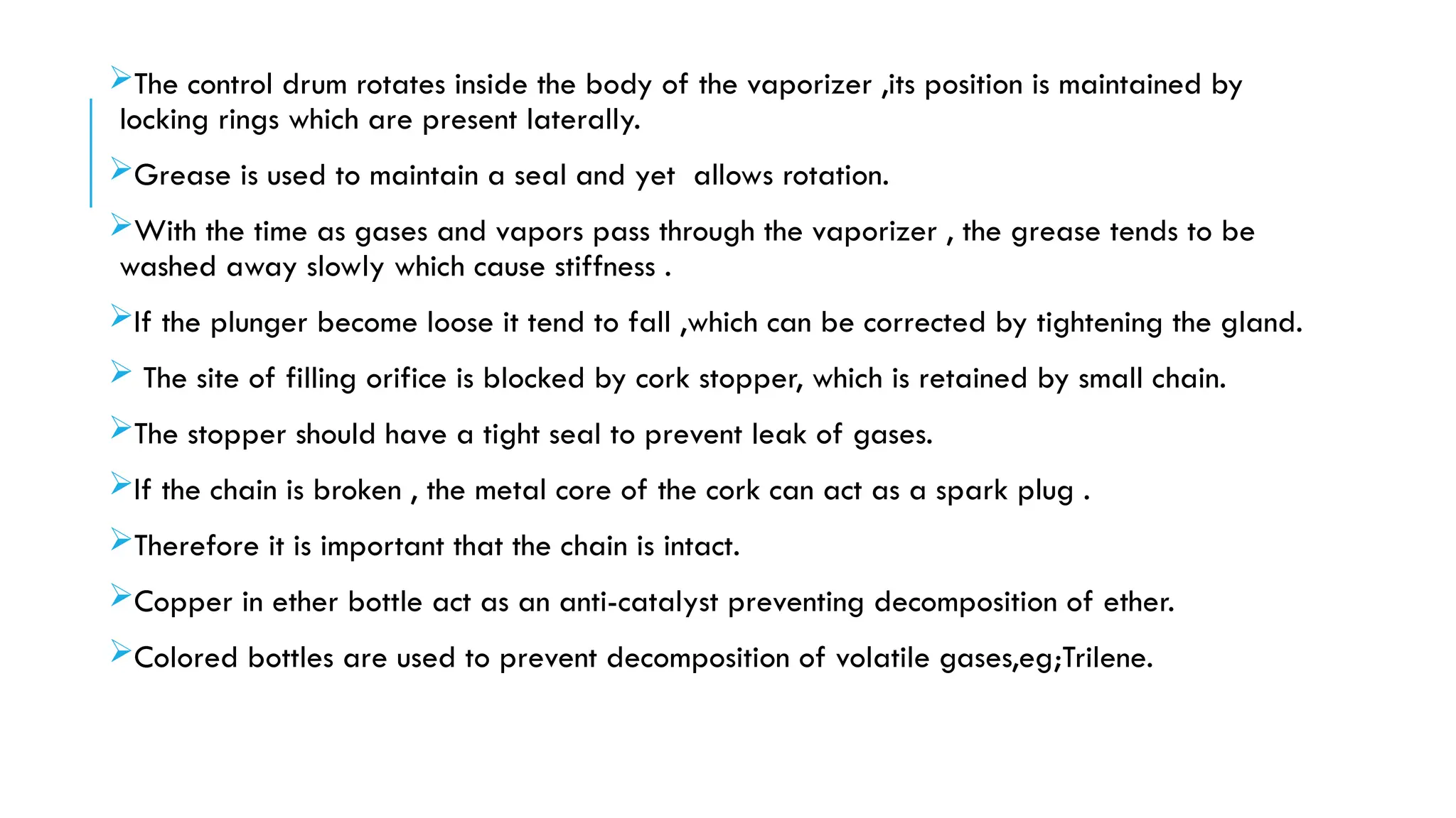 Vaporizer part 2 - Copy.pptx by anaesthesia | PPTX
