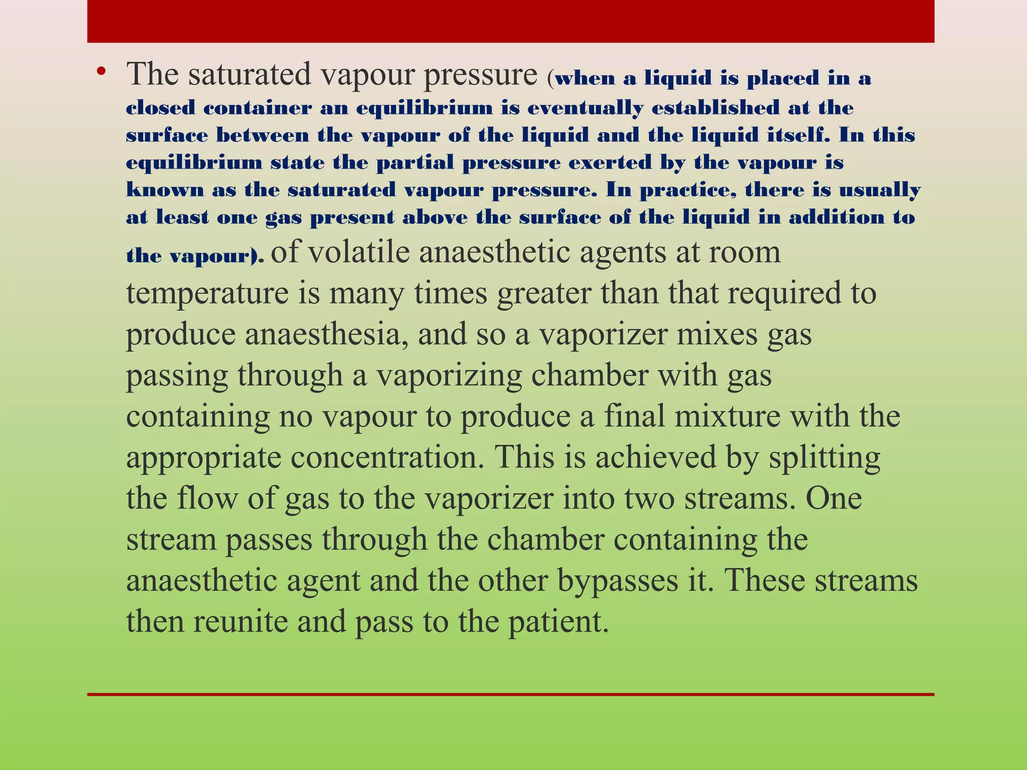 Vaporizers | PPT