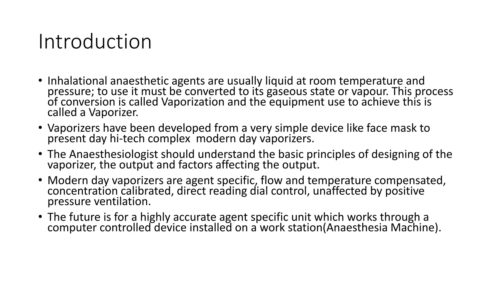 Vaporizers | PPTX