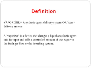Vaporization Definition