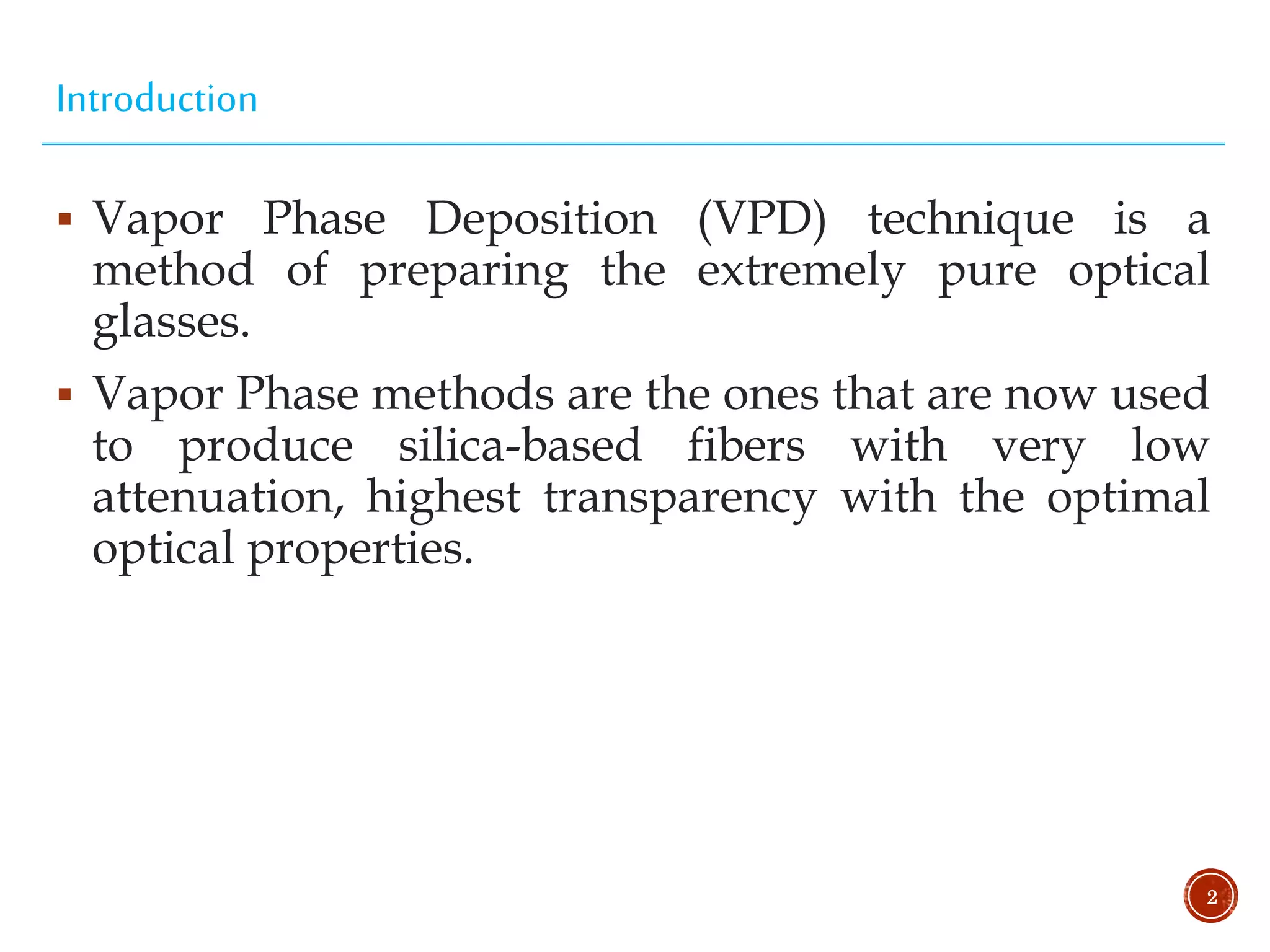 Vapor Phase Deposition Techniques | PPTX