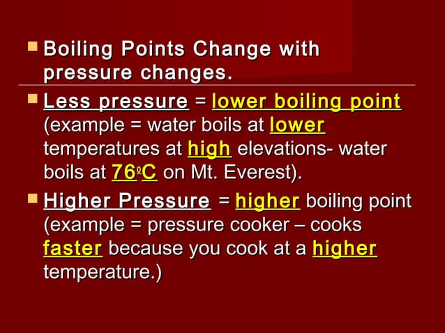 Vapor pressure and boiling | PPT