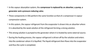 VAPOUR ABSORPTION SYSTEM FOR HIGHER EDUCATION | PPT