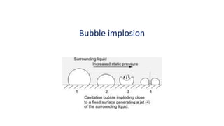 Vapour pressure and cavitation | PPTX