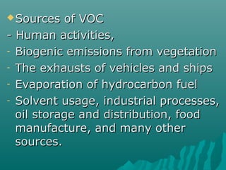 Vapout emission control | PPT