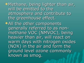 Vapout emission control | PPT