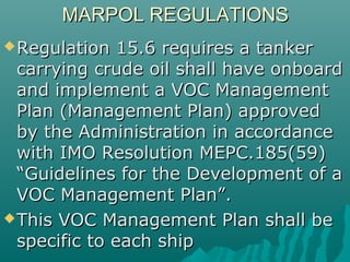 Vapout emission control | PPT