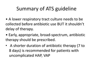 Ventilator associated pneumonia | PPTX