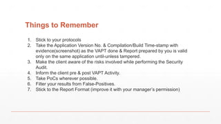 OTG - Practical Hands on VAPT | PPTX