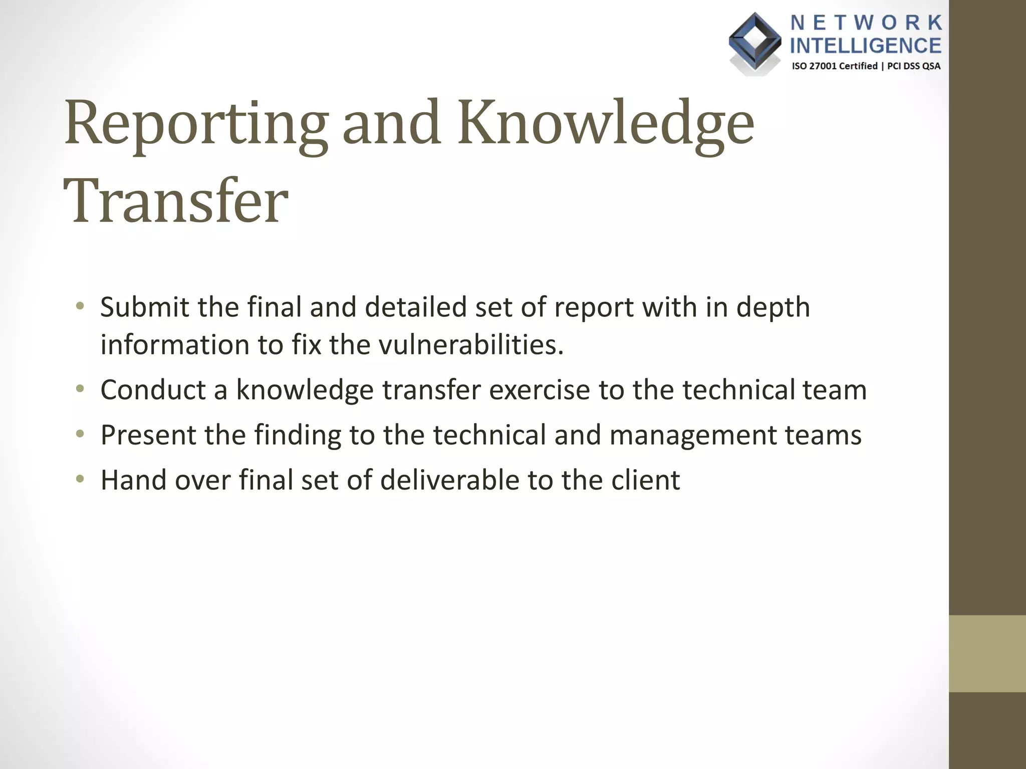 Vapt pci dss methodology ppt v1.0 | PPTX