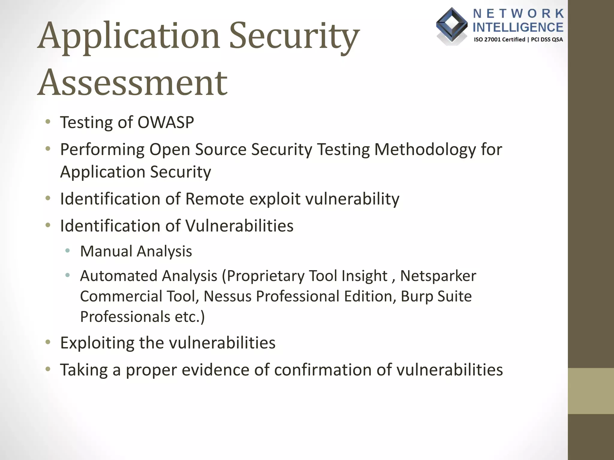 Vapt pci dss methodology ppt v1.0 | PPTX