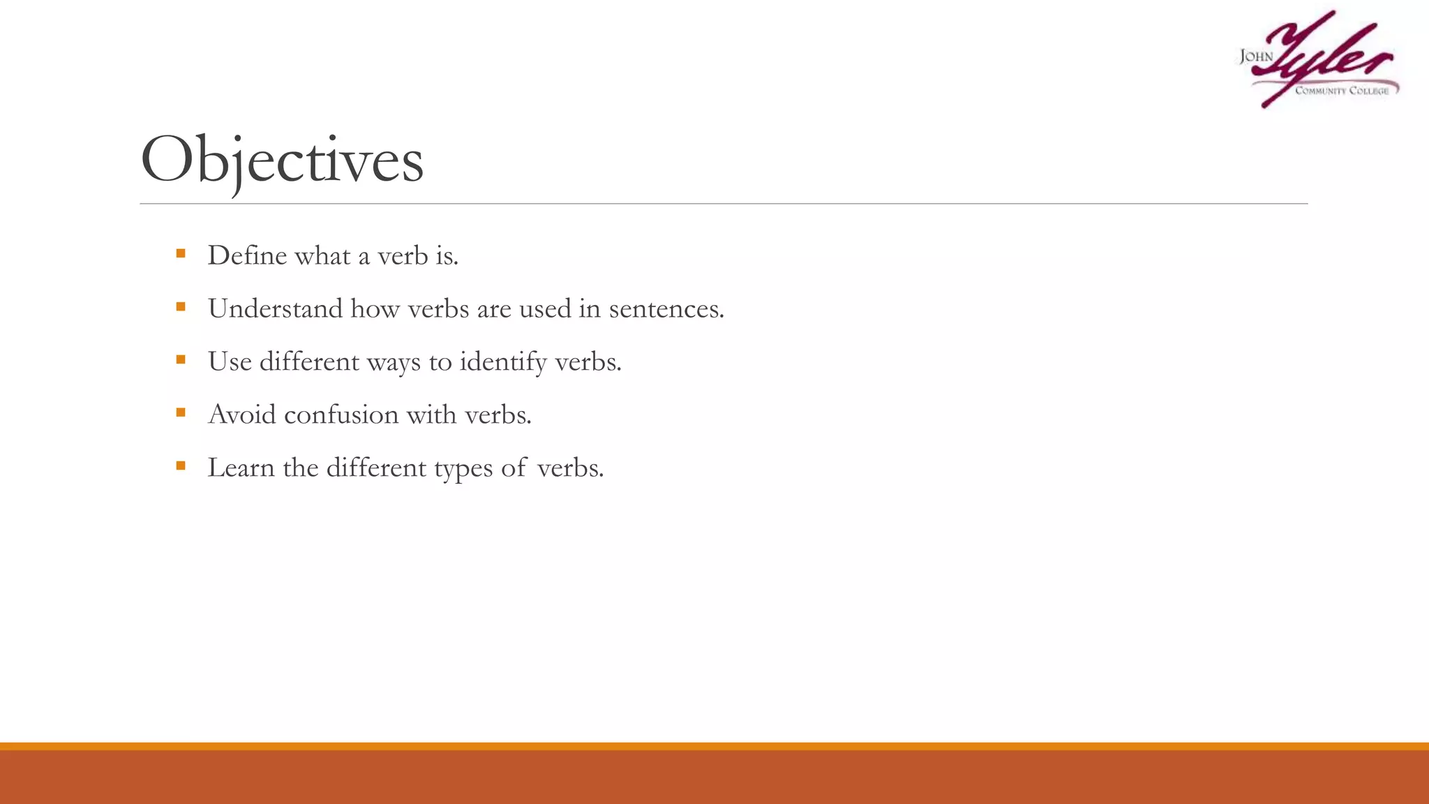 Verbs | PPTX