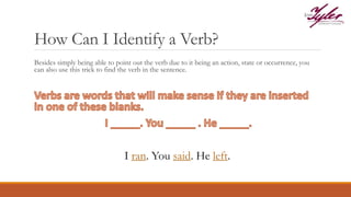 Verbs | PPTX