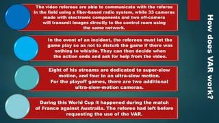The Video Assistant Referee | PPTX