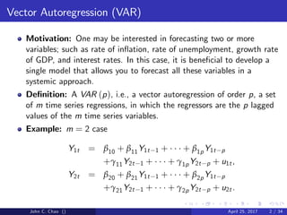 Vector Auto-Regressive model Part one.pdf