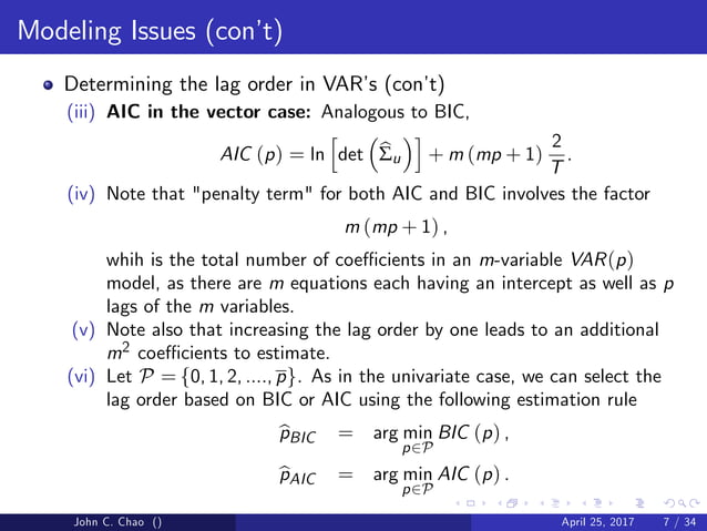 Vector Auto-Regressive model Part one.pdf