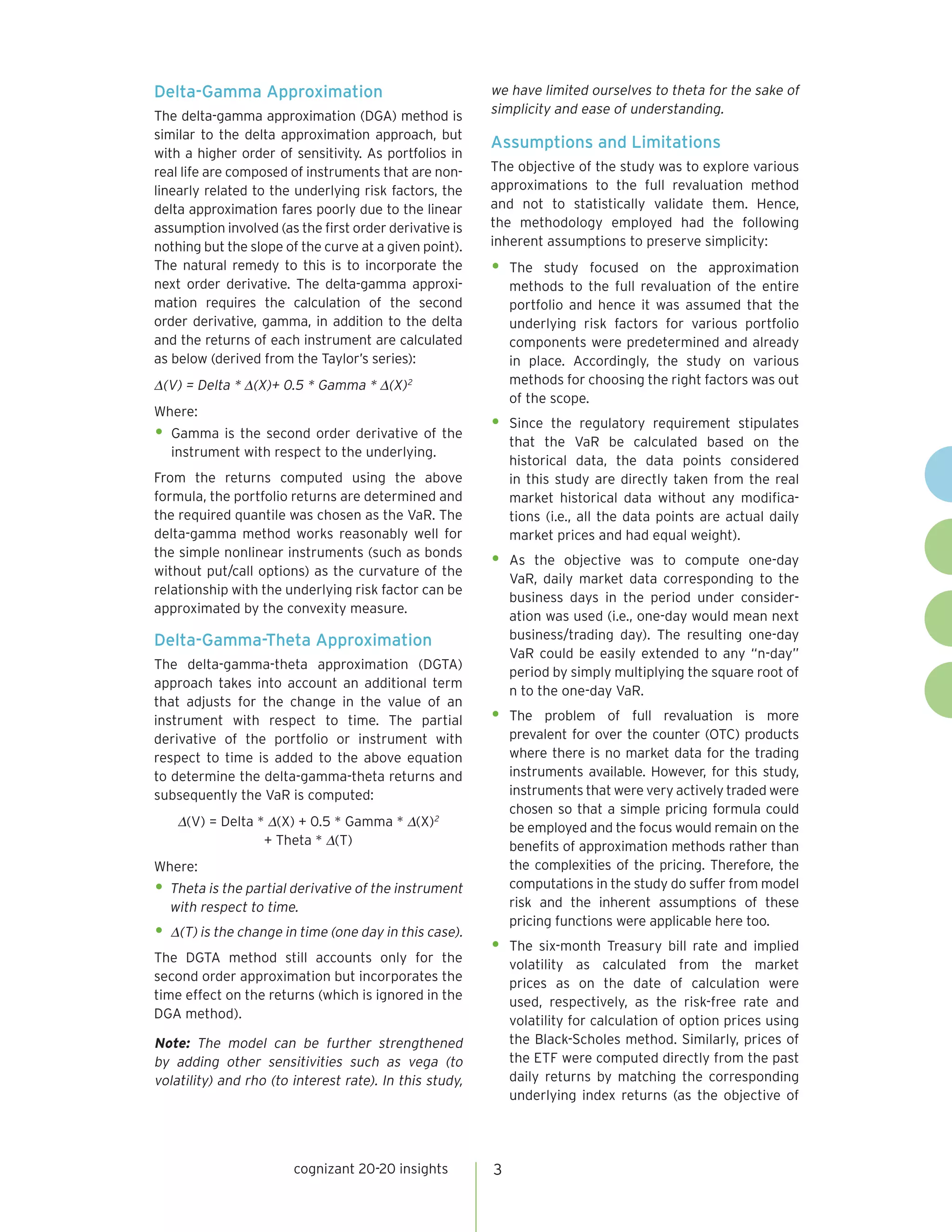 VaR Approximation Methods | PDF
