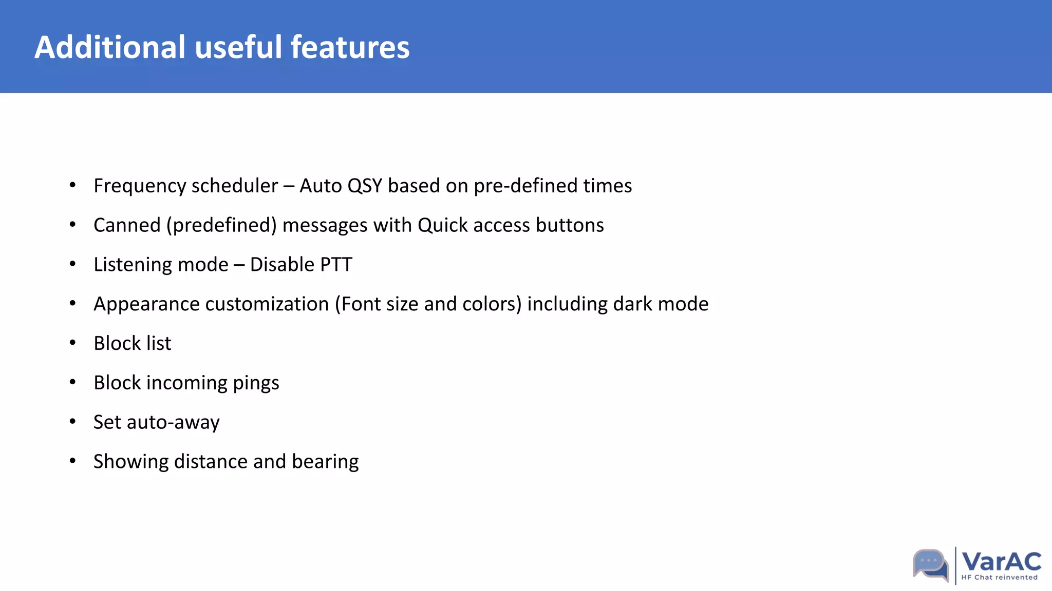VarAC Overview | PPTX