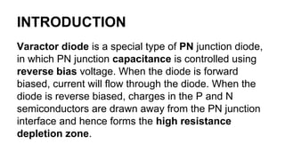 Varactor diode | PDF