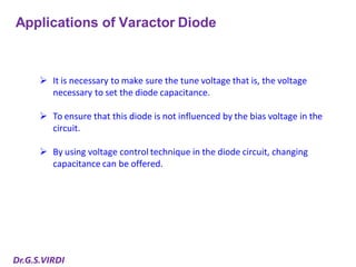 Principle, Construction, and Types of Varactor Diode – A Comprehensive ...